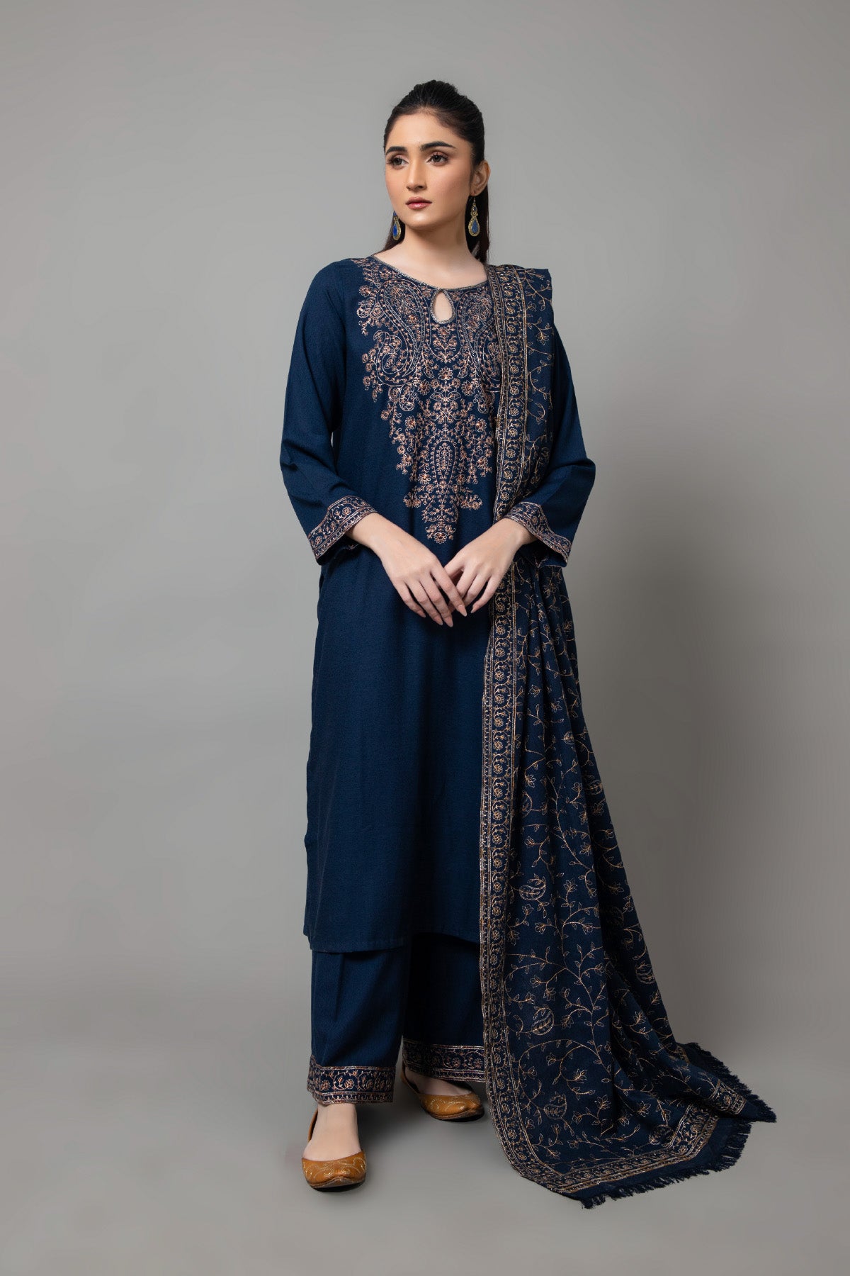 PRET EMBROIDERED KARANDI LAWN 2 PCS – The Fabric Store Pakistan