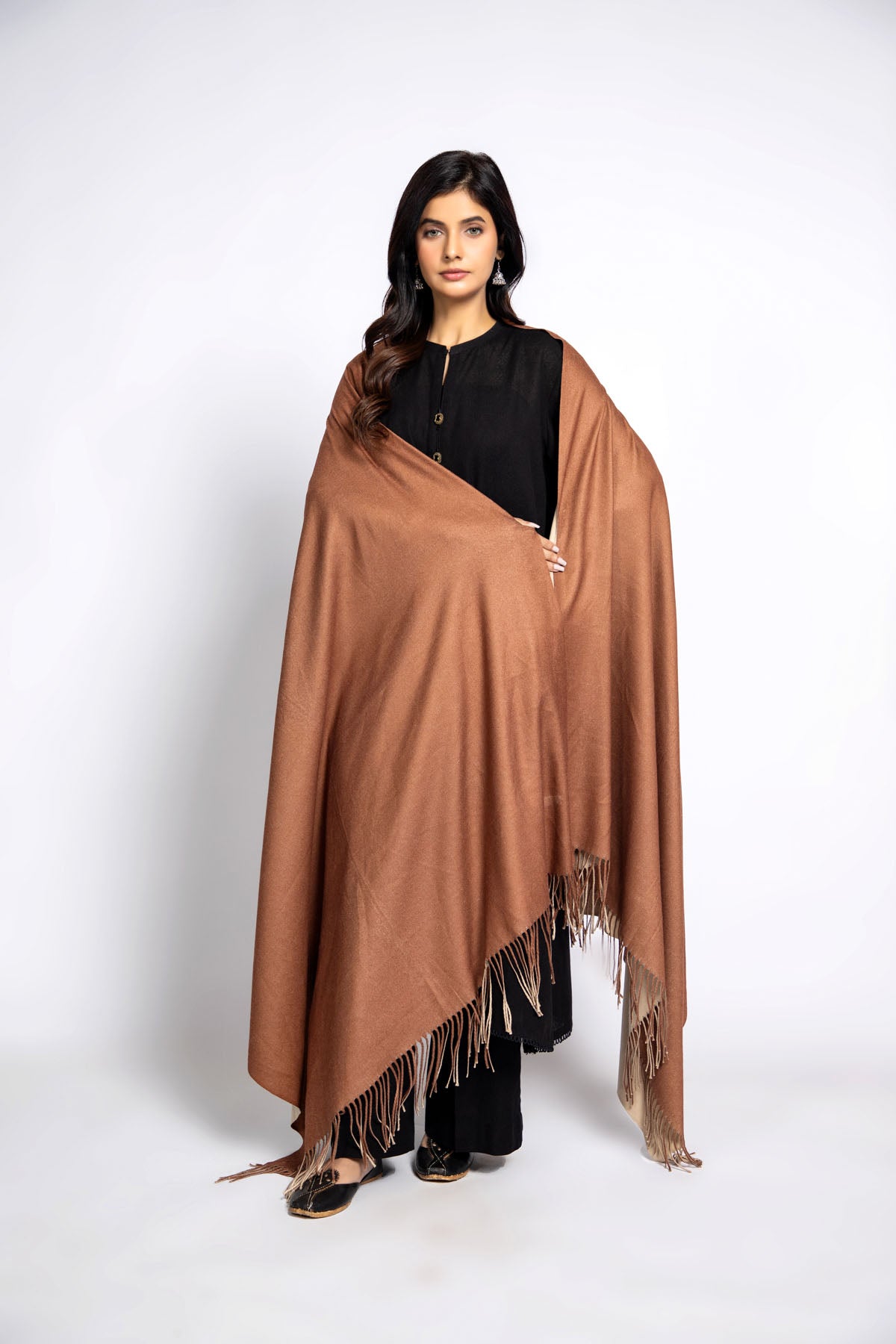 PASHMINA DOUBLE SHADE SHAWL – The Fabric Store Pakistan