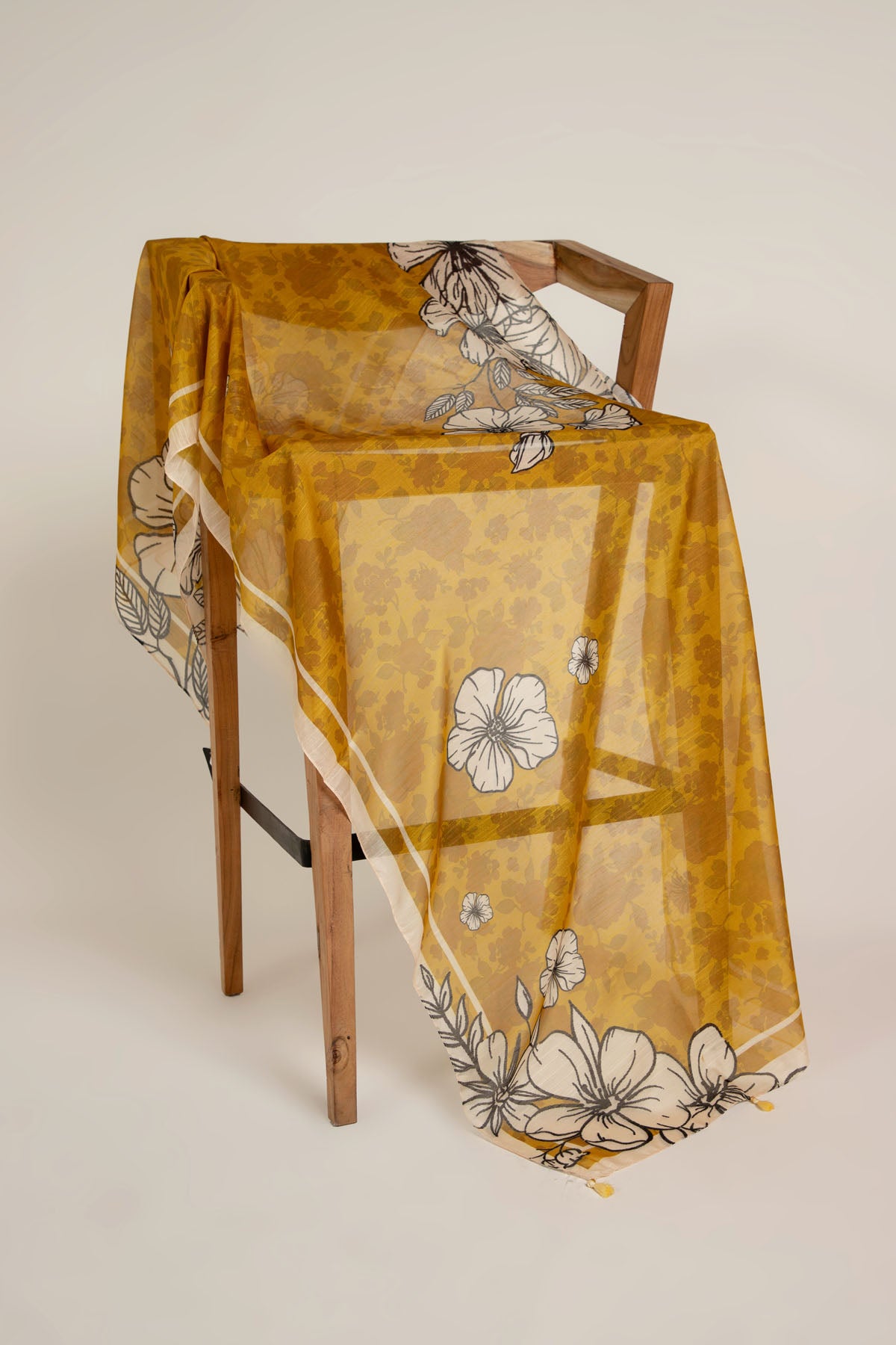 PRINTED SLUB MONARK STOLER – The Fabric Store Pakistan