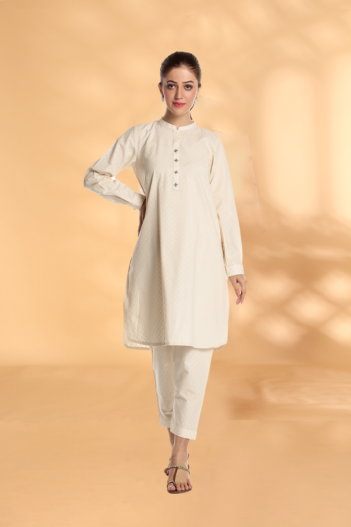 PRET EMBROIDERED COTTON JACQUADRD 2 PCS – The Fabric Store Pakistan